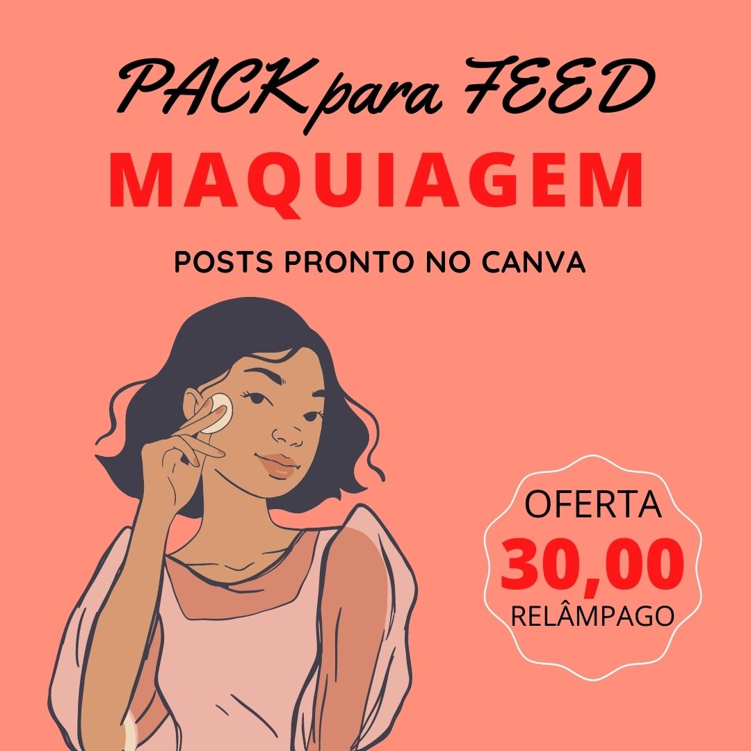 PACK CANVA MAQUIAGEM