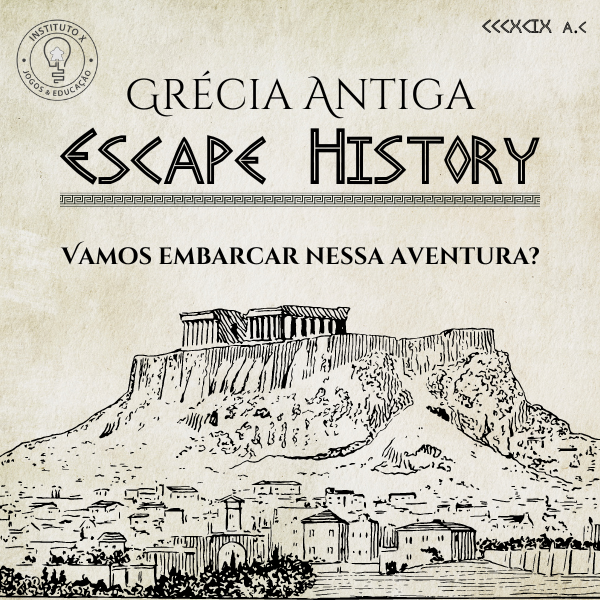 Grécia Antiga e Sócrates: Escape Room + Aula Pronta - Instituto X d...