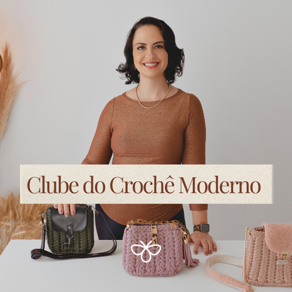 Clube do Crochê Moderno - Aline Guedes de Oliveira e Silva | Hotmart
