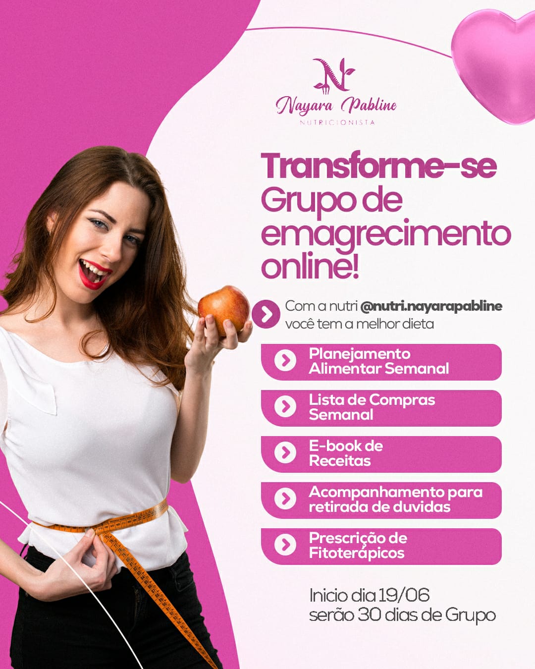 Transforme-se - Nayara Pabline Almeida e Silva Carvalho | Hotmart