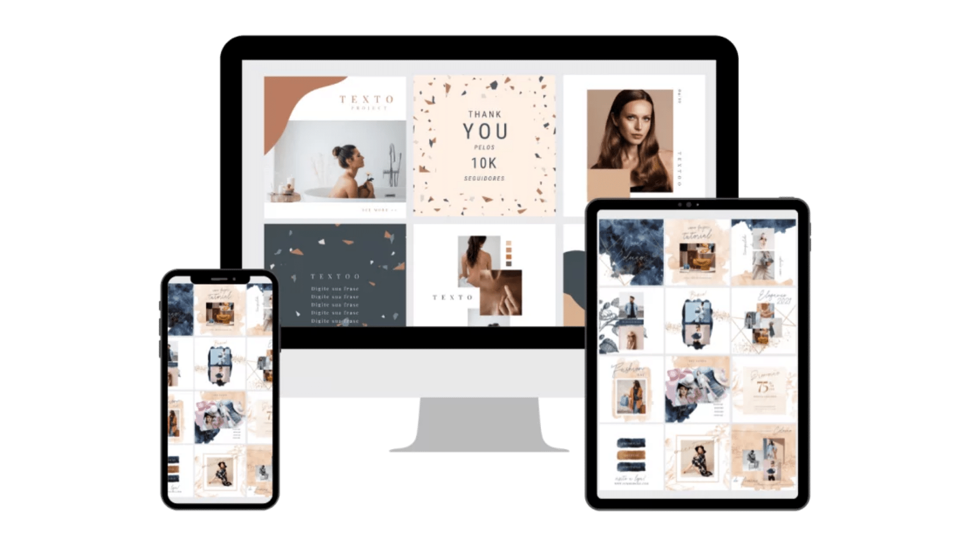 PACK DE LAYOUTS PRONTOS CANVAS - Nanda Carlini | Hotmart