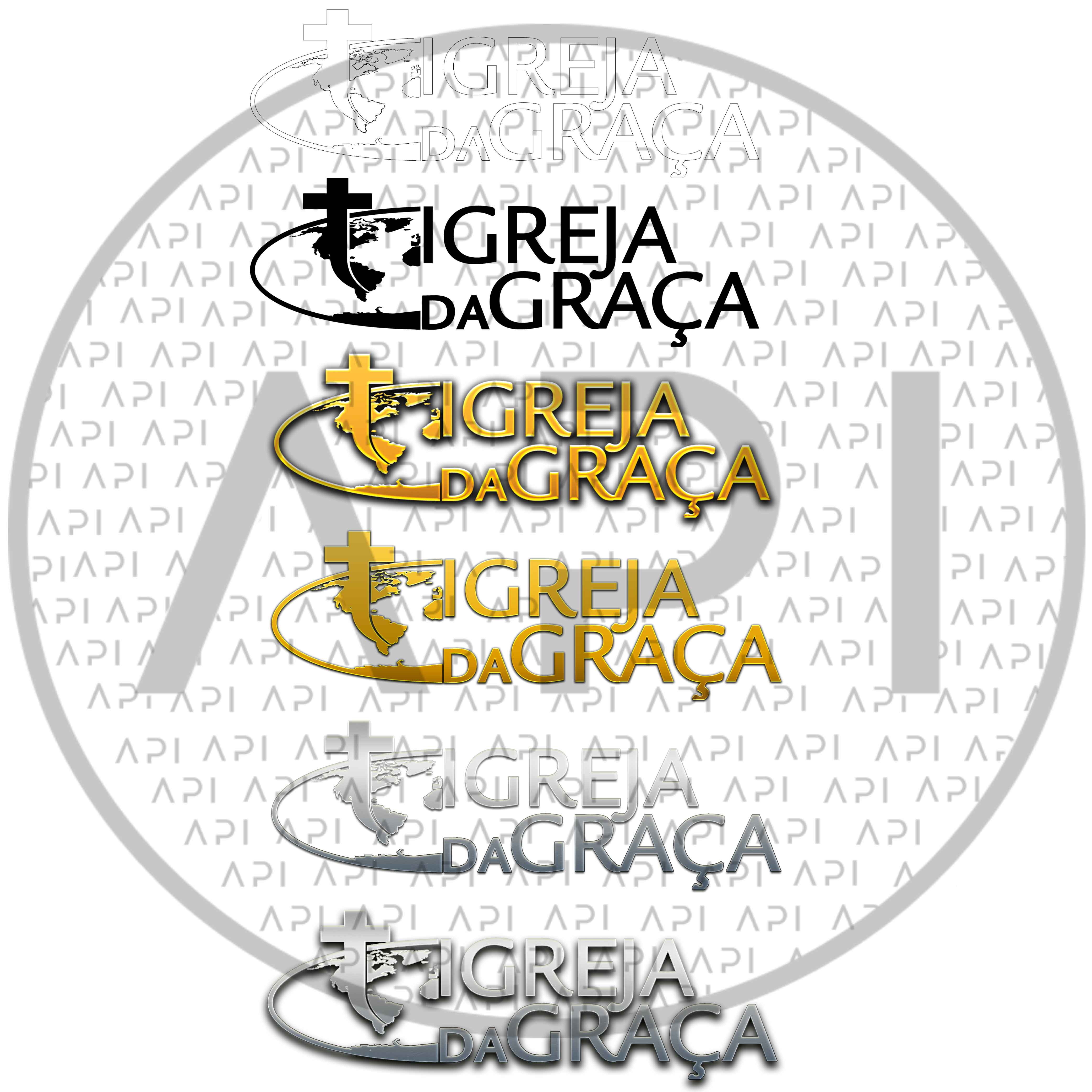 Pacote de LOGOS Igreja da Graça - Arte Para Igrejas | Hotmart