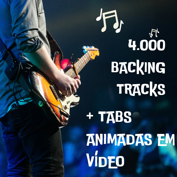 Super Coleção de Backing Tracks e Tabs Animadas em Vídeo - Julio ce...