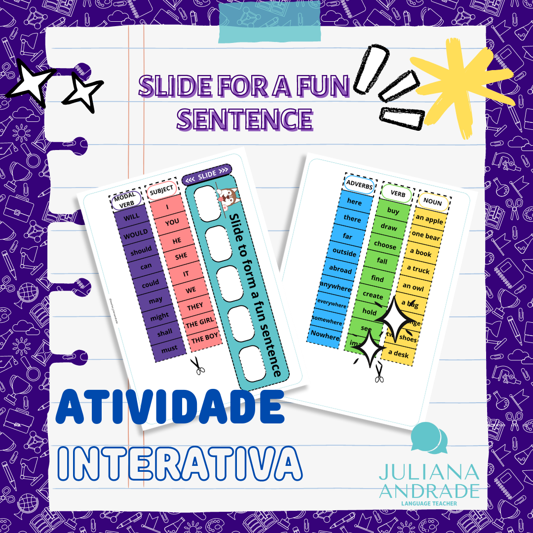 SLIDE FOR A FUN SENTENCE