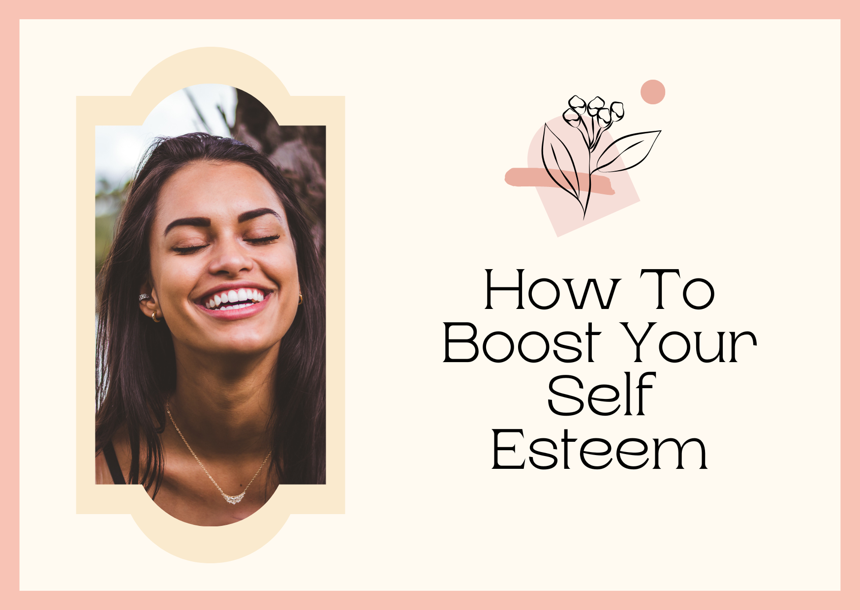 How To Boost Your Self Esteem