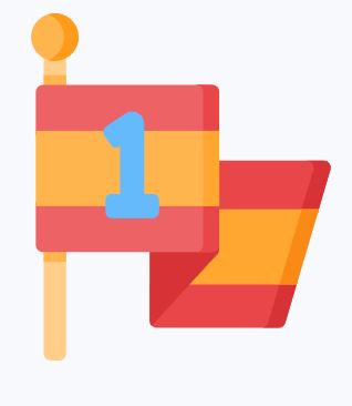 Flag With Number One SVG Vector - Matthew James Wynne | Hotmart