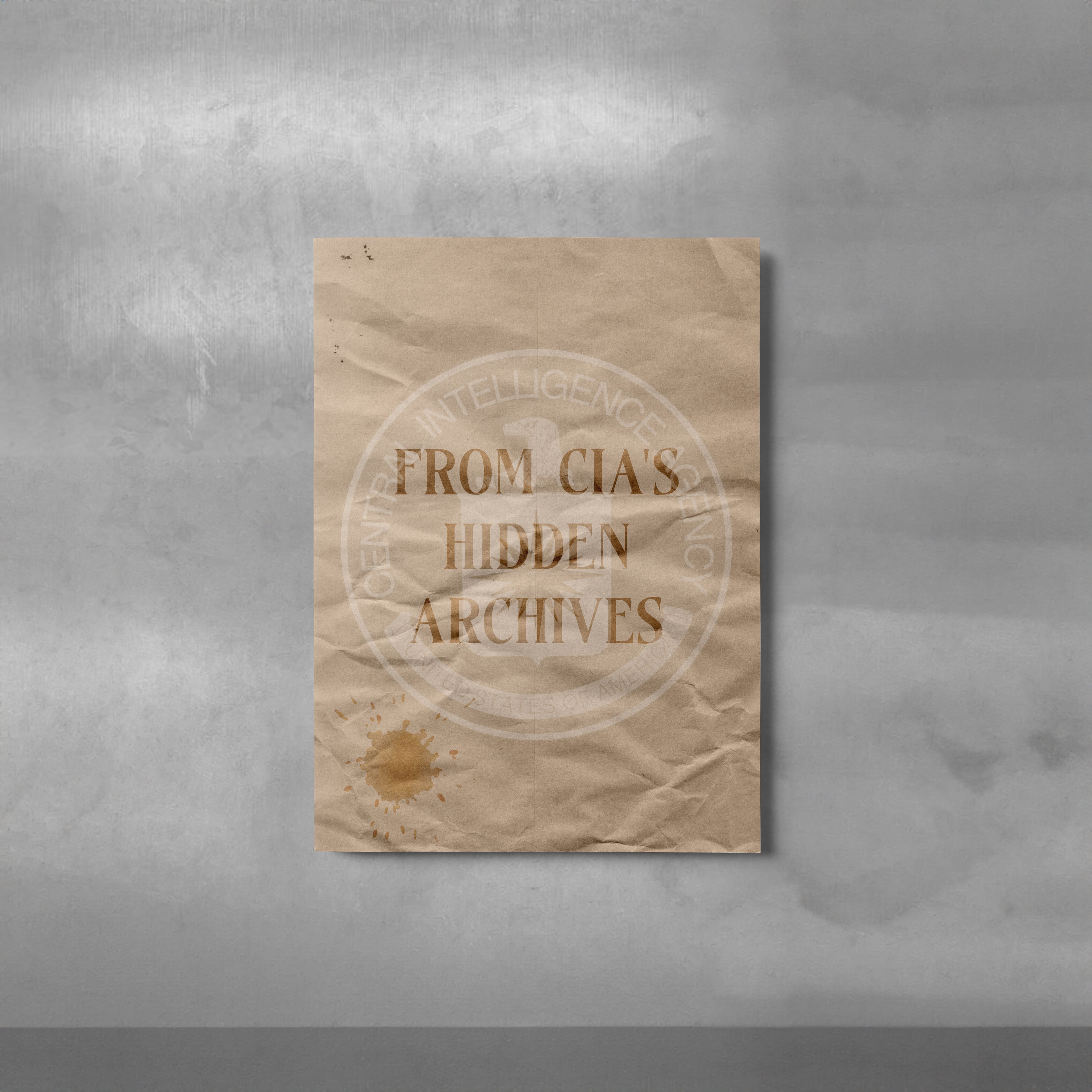 FROM CIA'S HIDDEN ARCHIVES