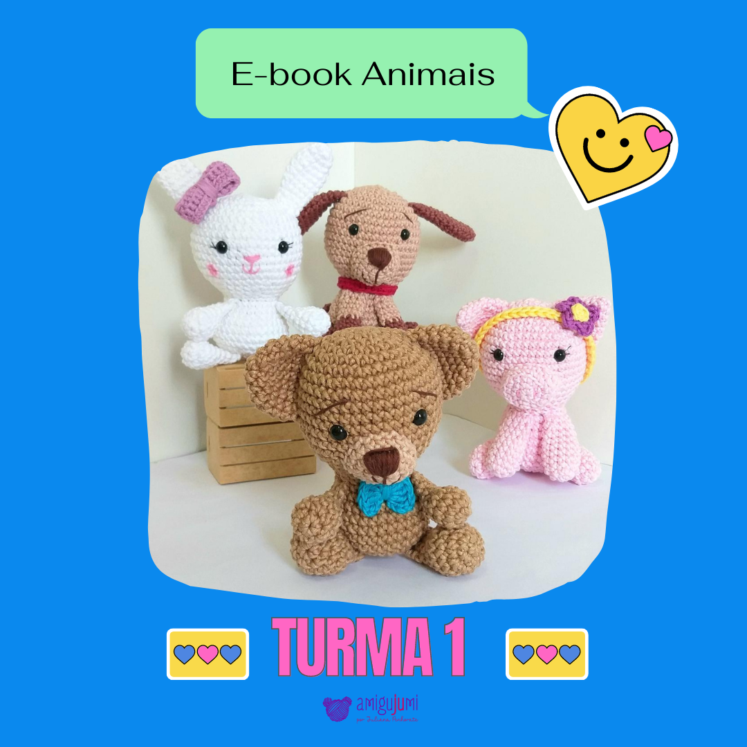 #C | Turma 1 - E-Book Animais - Juliana Penhorate | Hotmart