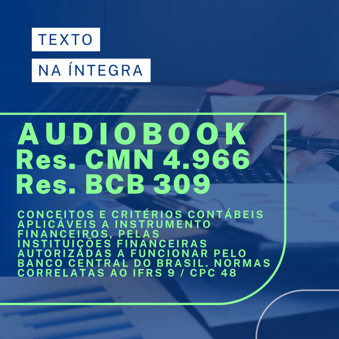 Audiobook - Contabilidade de Instrumentos Financeiros - Bacen - Res ...