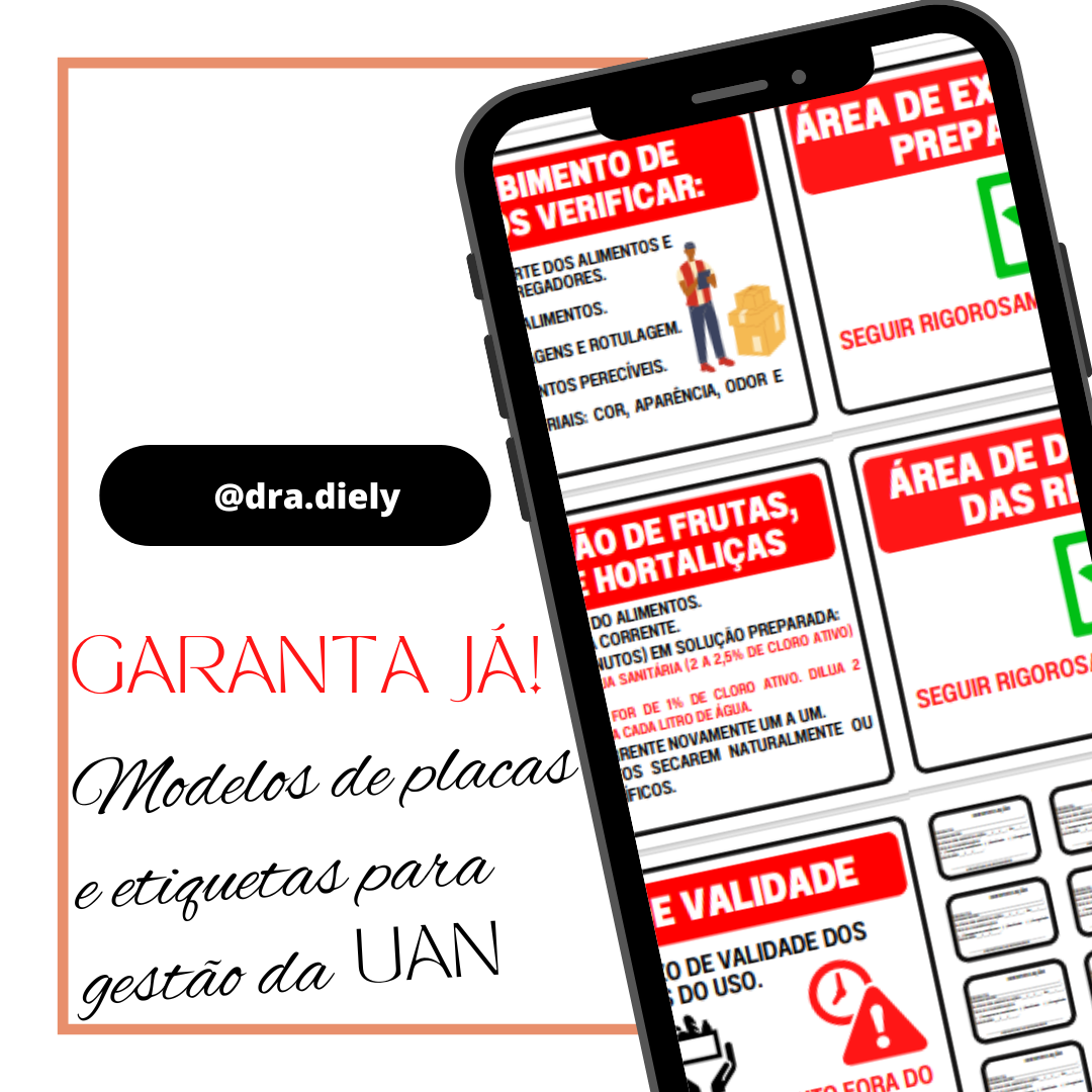 Modelos de placas e materiais oficiais - UAN - Dra. Diely | Hotmart