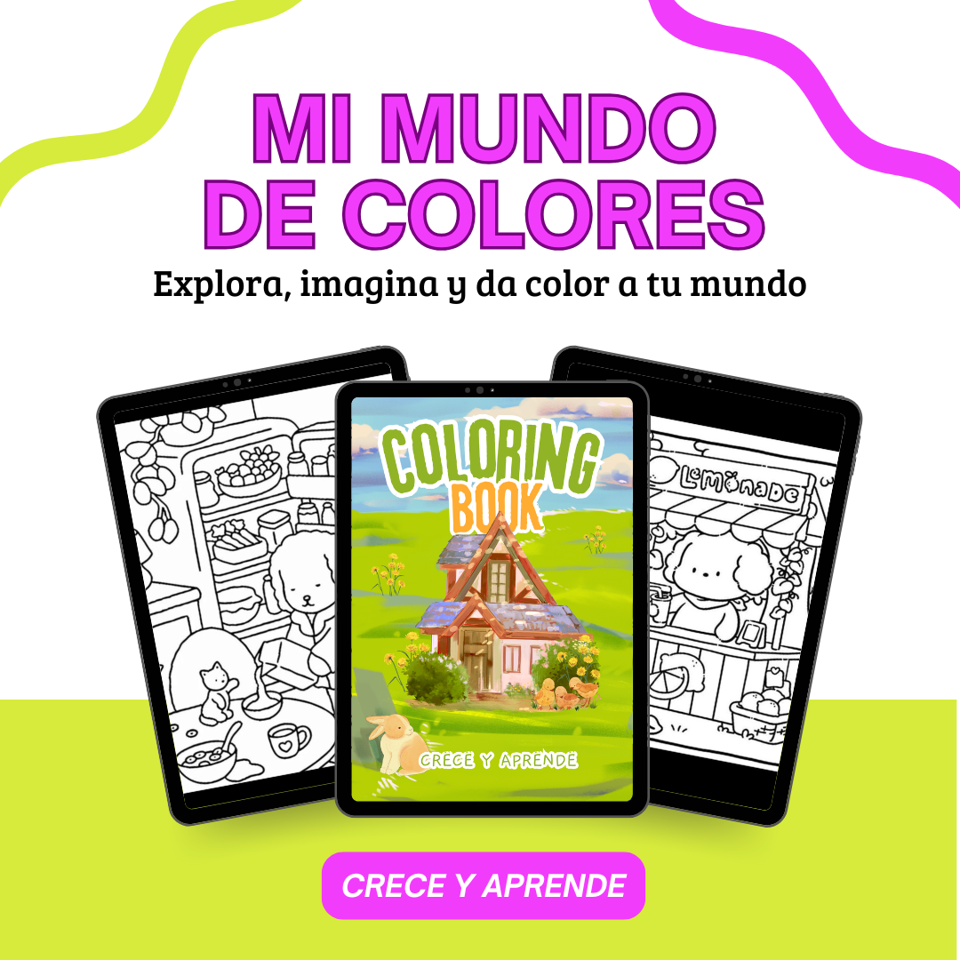 Mi mundo de Colores, cartilla para colorear - Karolanne Pinzon | Ho...