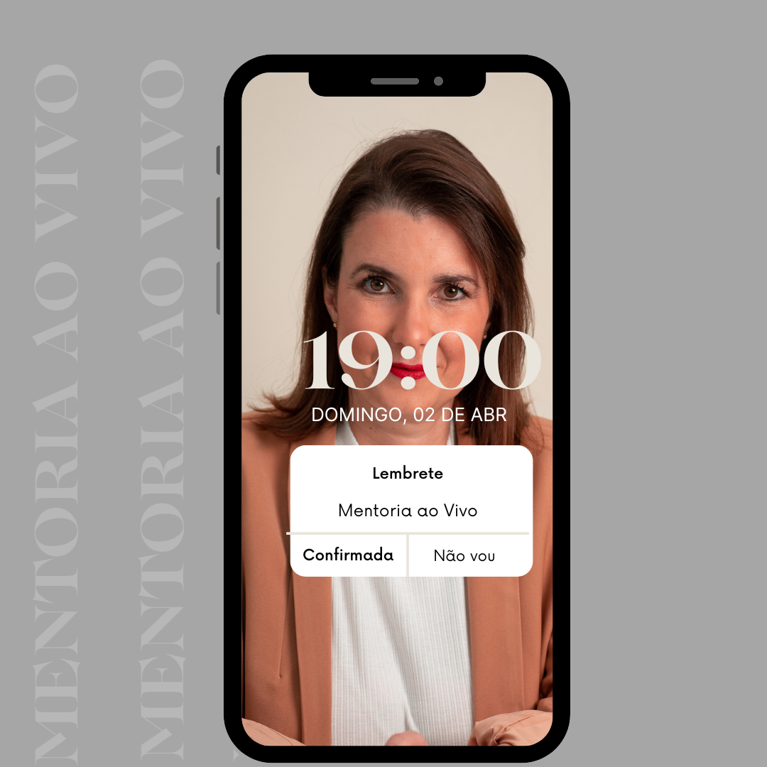 Mentoria Express ao Vivo pelo Zoom - Leticia Mantovani Del Debbio