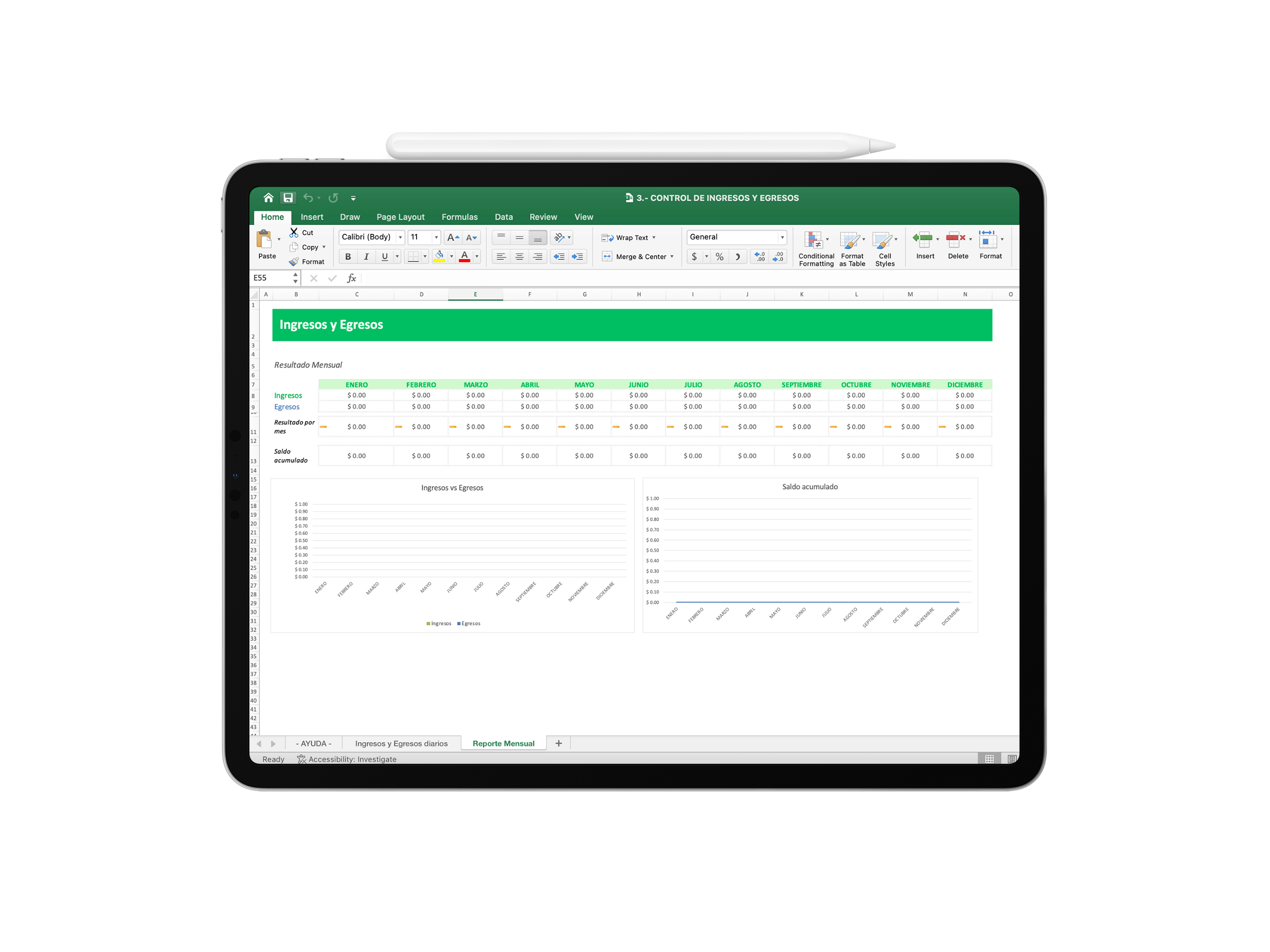 EXCEL - CONTROL DE INGRESOS Y EGRESOS - Scale Lab MX | Hotmart