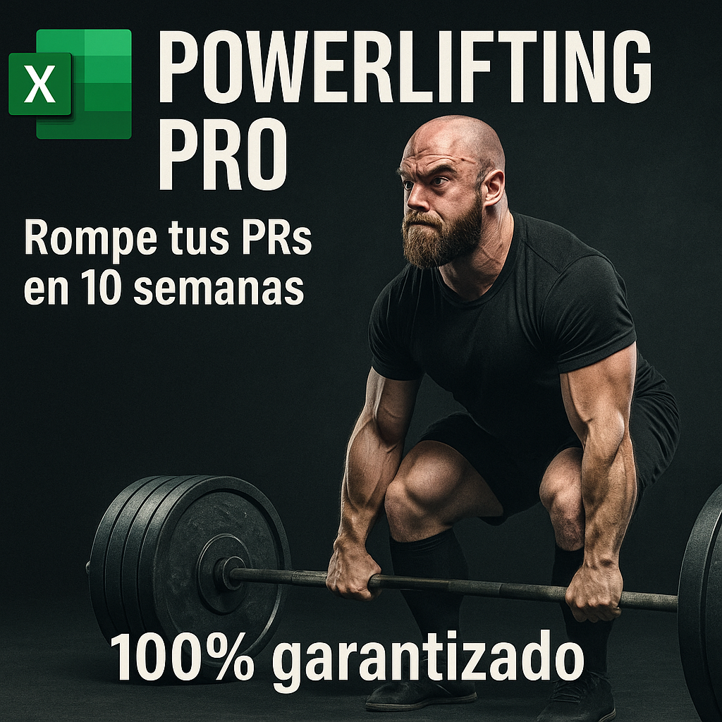 Programa Powerlifting PRO - Kevin Baquero Celis | Hotmart