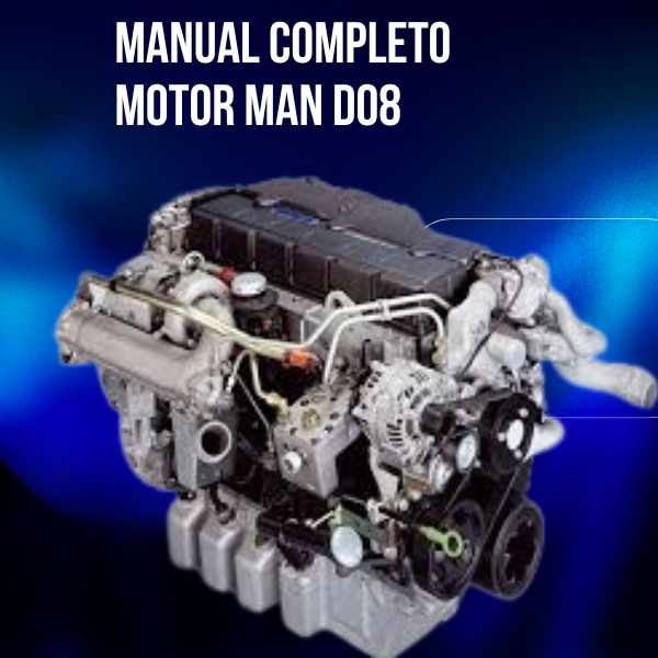 Manual Completo Motor MAN D08 de 4,6L - MECA PESA | Hotmart