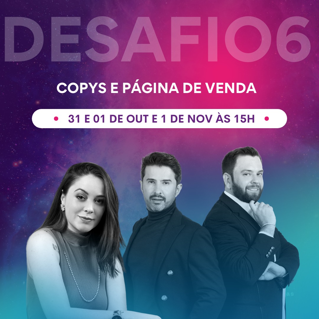 Desafio 6 - Copys para venda e página de vendas