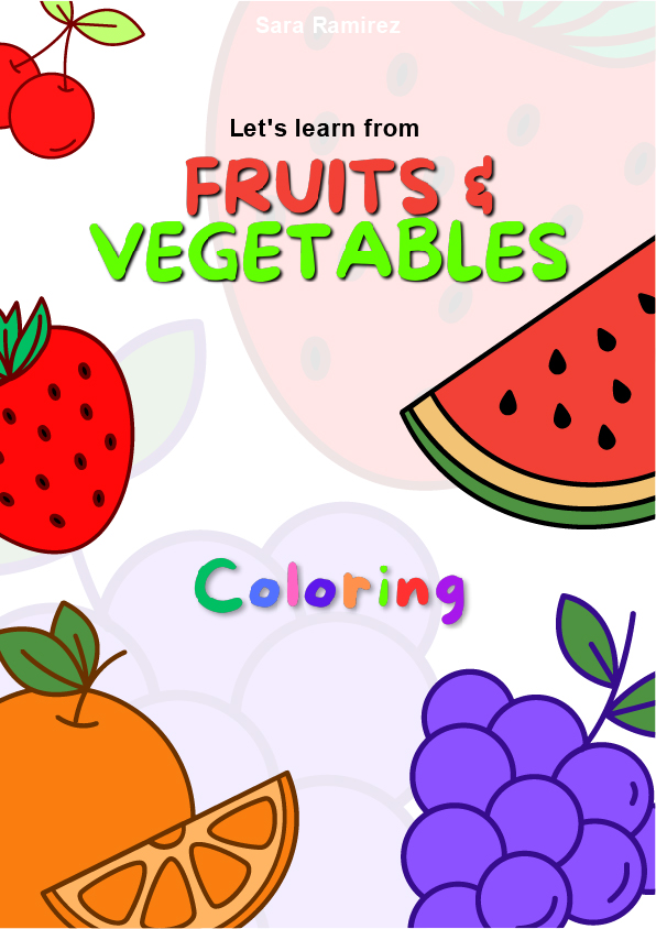 Let's learn from fruits and vegetables