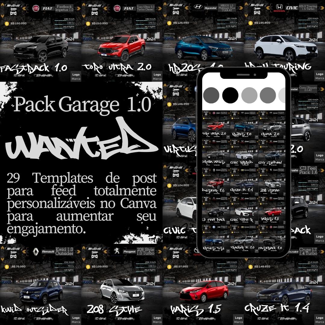 Pack Garage 1.0 - Wanted - RAFAEL KENJI | Hotmart