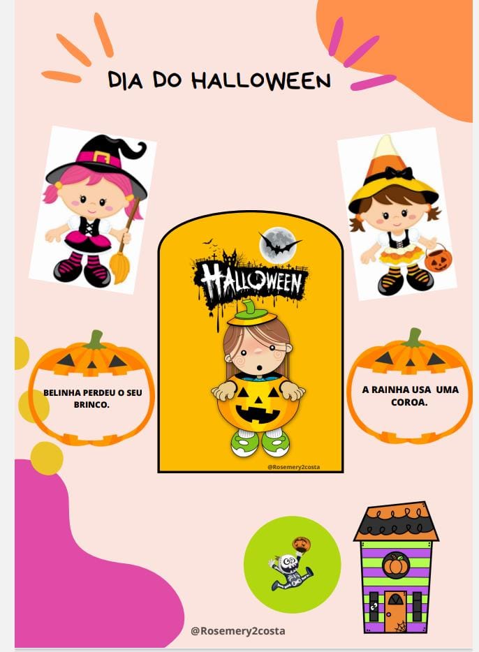 LEITURA DA BRUXA -DIA DO HALLOWEEN