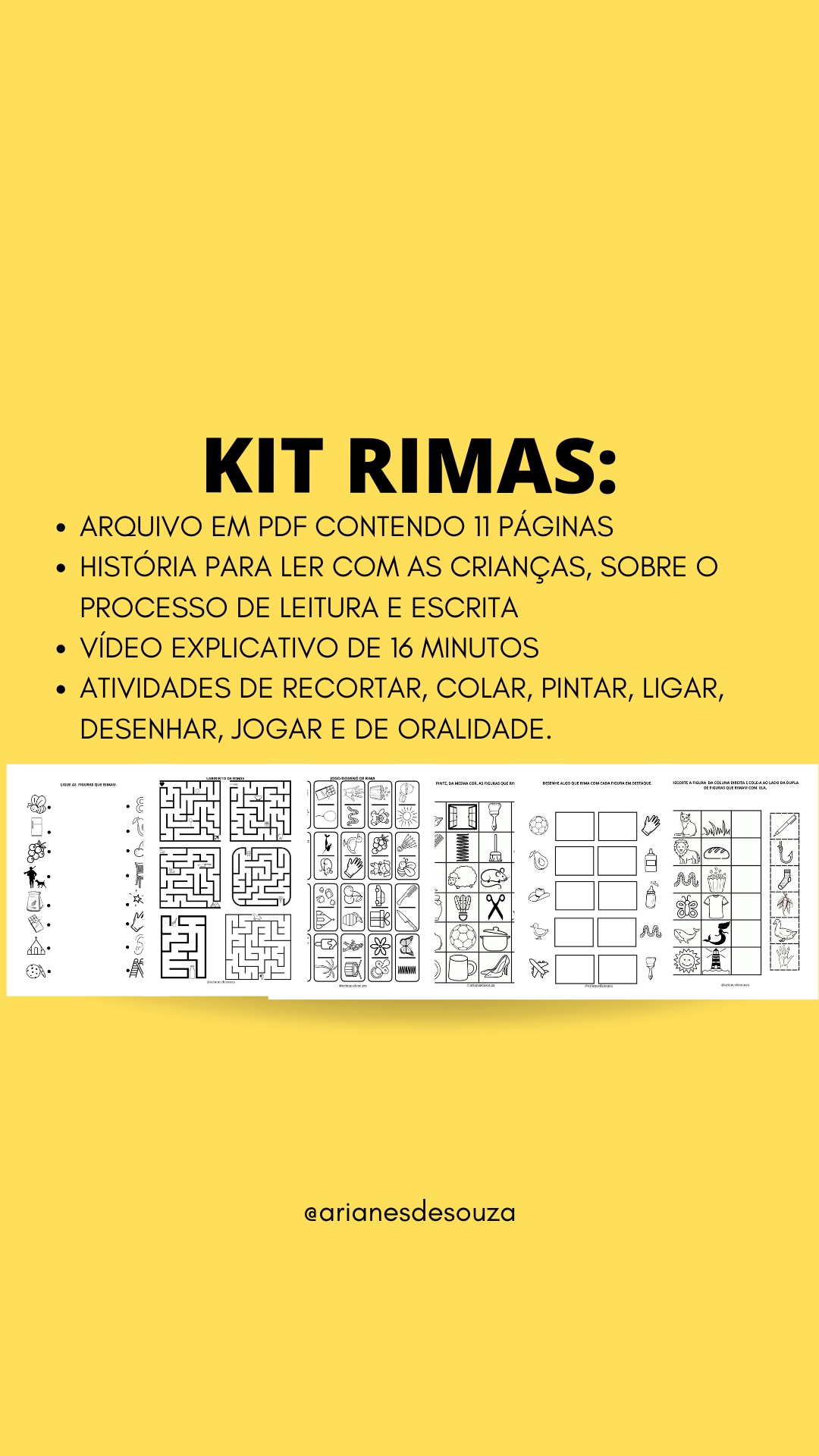 Kit Rimas - Ariane Simão de Souza | Hotmart