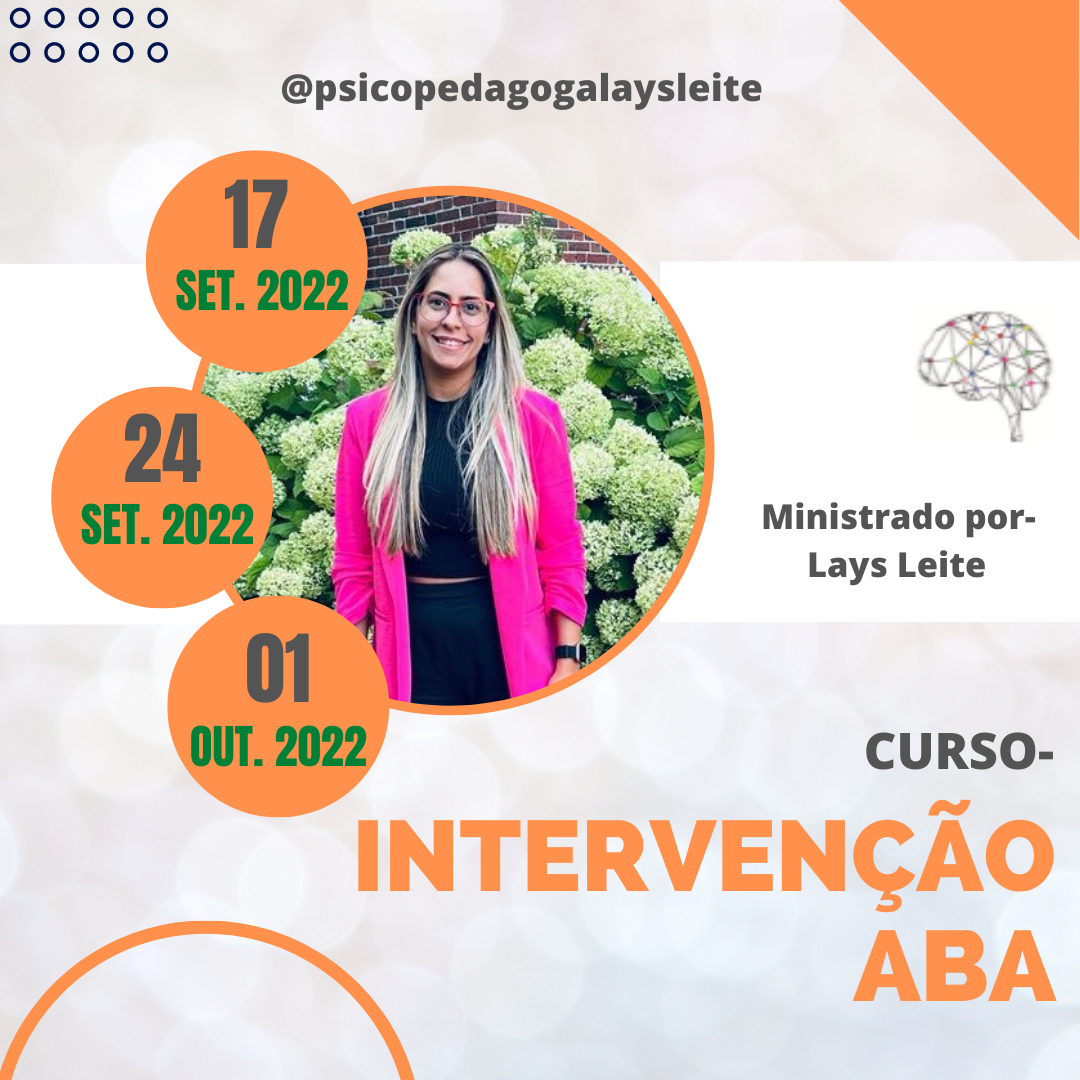 Curso Intervenção ABA- Aplicadores - Lays Leite | Hotmart