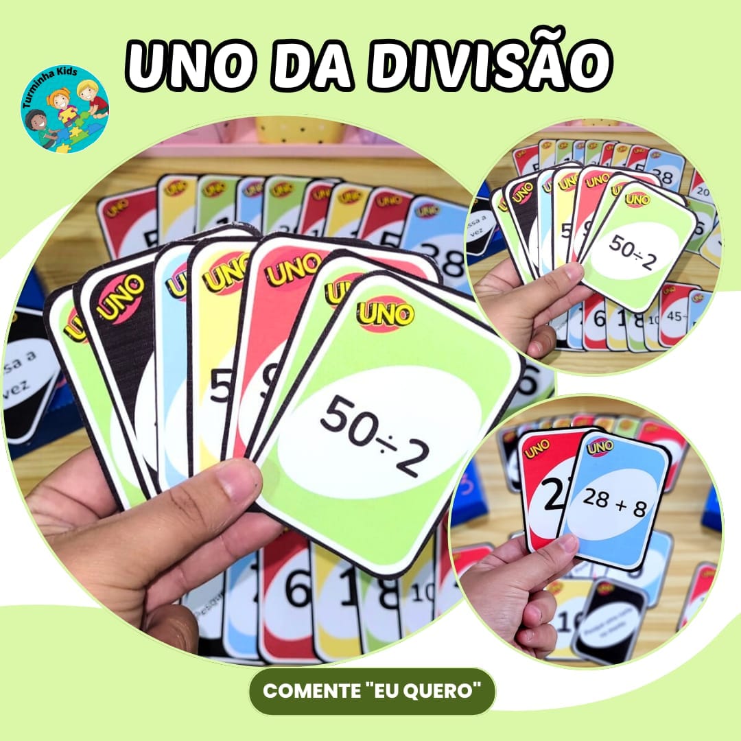Jogo do uno da divisão - Alessandra Aparecida Cezar | Hotmart