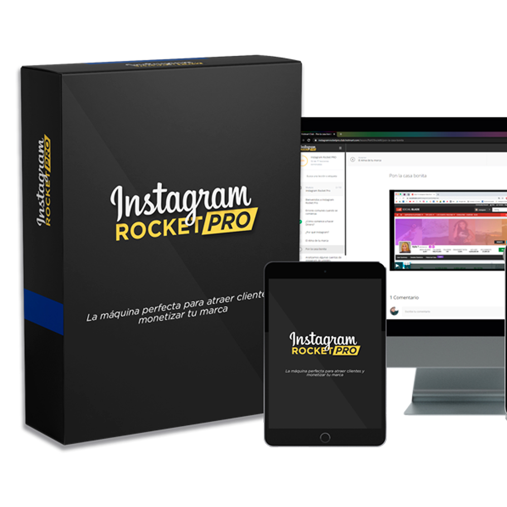 Instagram Rocket Pro - Santiago Paz | Hotmart