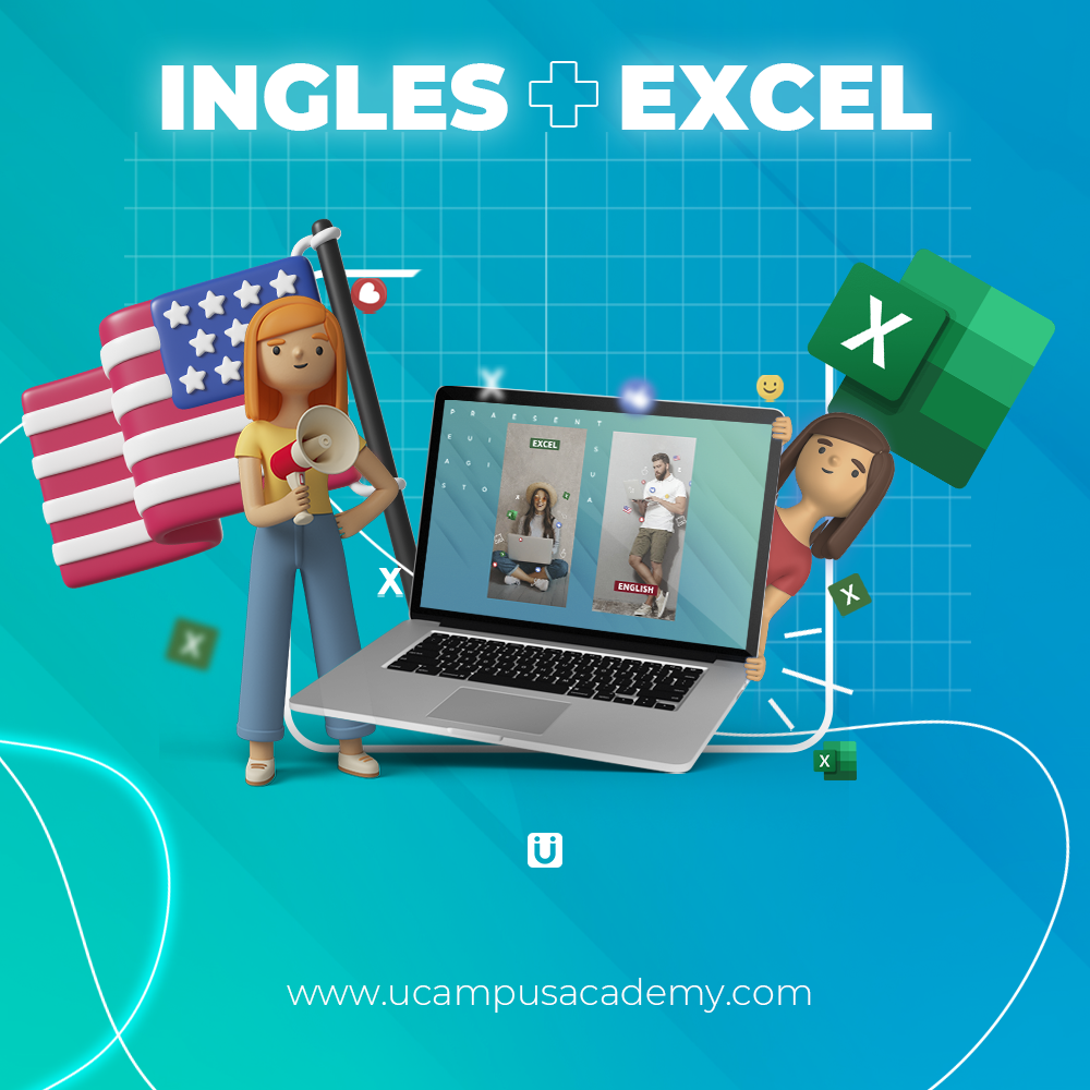 Excel + Ingles - U Campus Academy | Hotmart