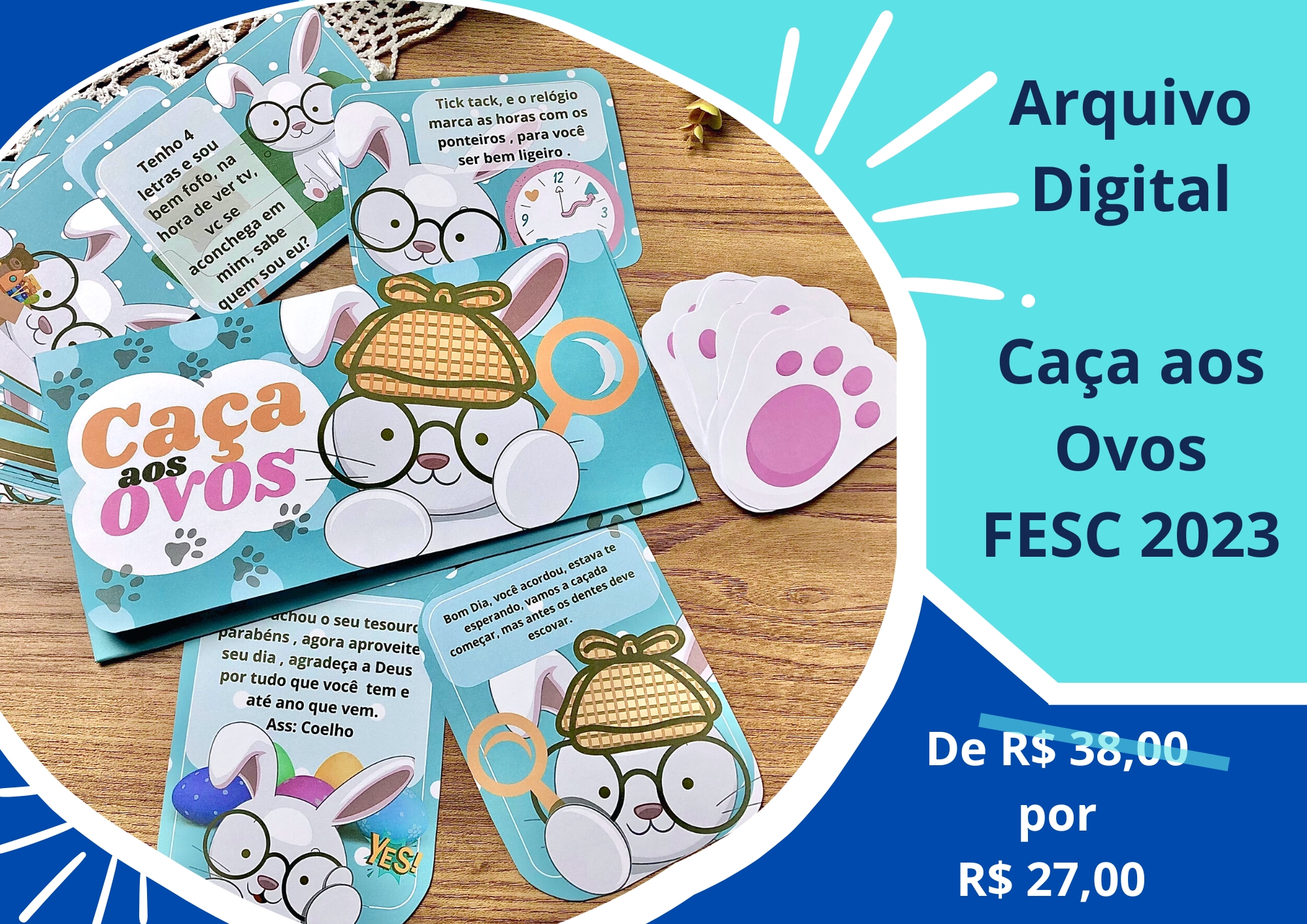 Caça aos Ovos - Jeanine Scheffel | Hotmart