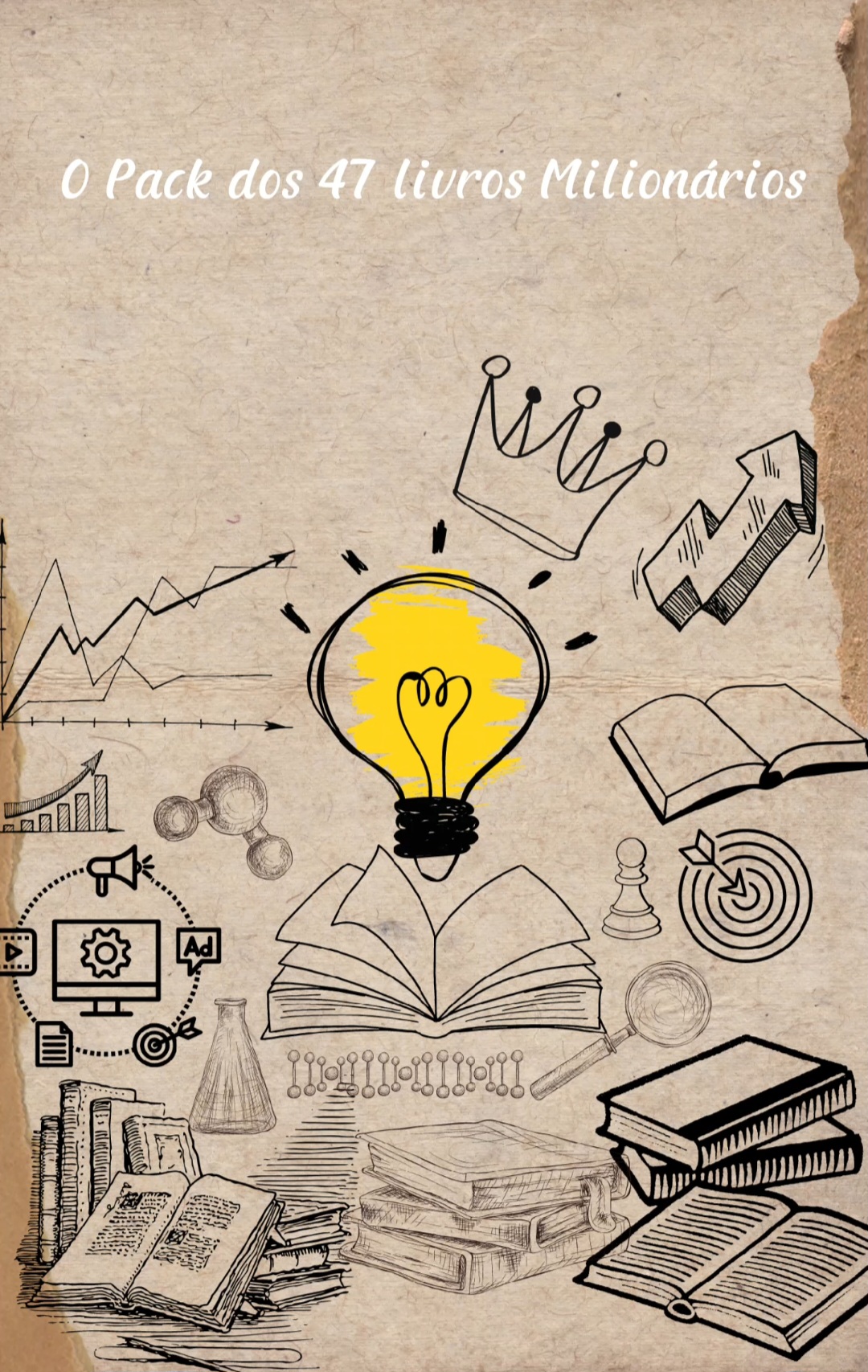O Pack dos 47 livros Milionários 📚