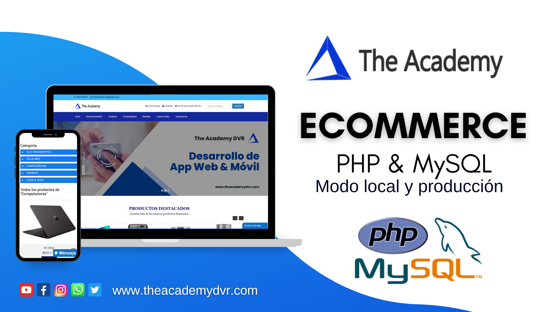 Ecommerce con PHP y MySQL - Daniel Valencia | Hotmart