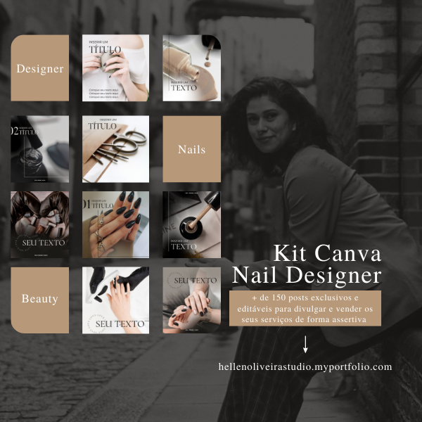 Kit Canva - Nail Design - Hellen | Hotmart
