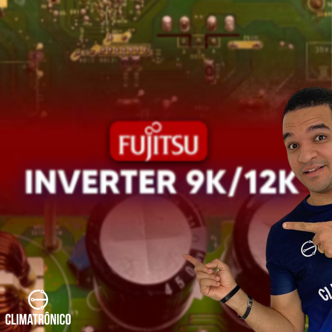 Mapas Climatrônicos Fujitsu Inverter 9k/12k