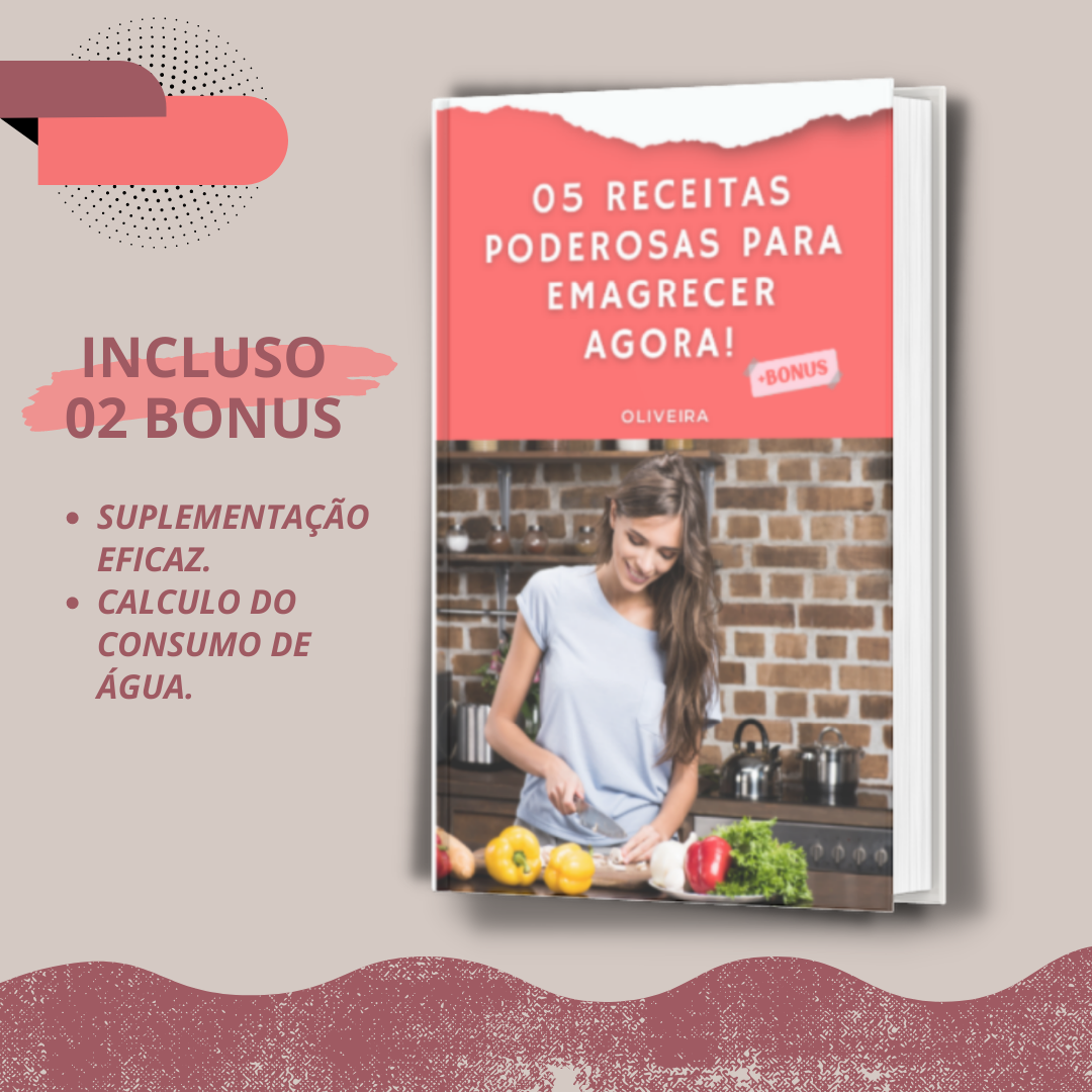05 Receitas Poderosas para Emagrecer Agora.