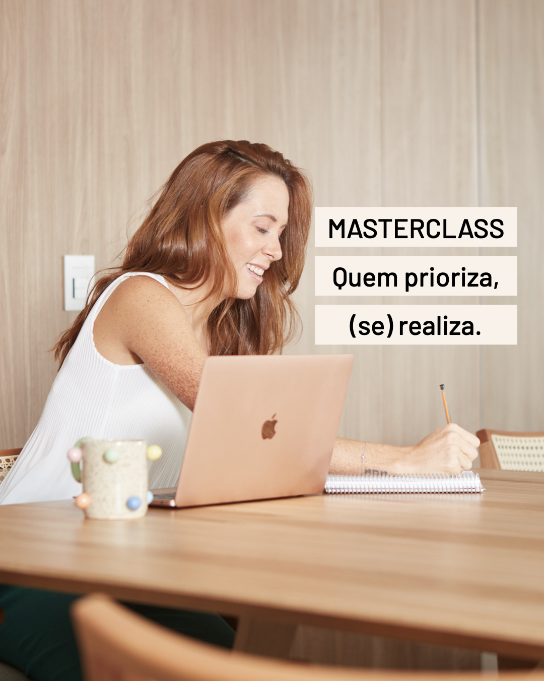 MASTERCLASS - Quem Prioriza, Realiza - Charis Carelli | Hotmart