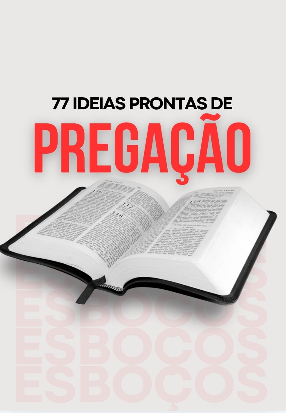 77 IDEIAS PRONTAS DE PREGAÇÃO - Eli Edgar dos santos vaz | Hotmart
