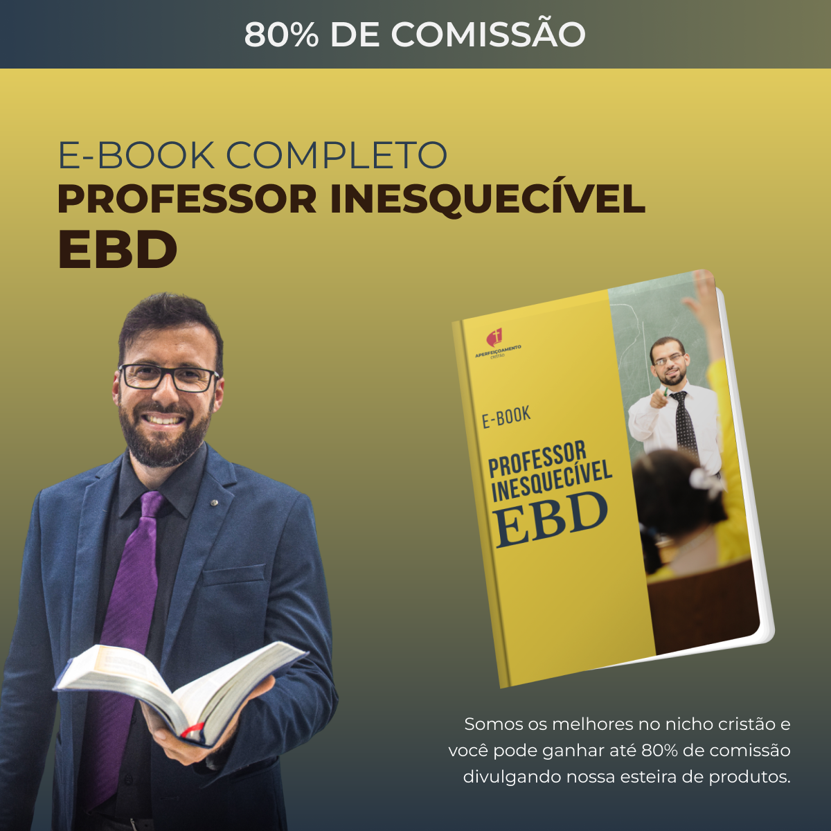 E-book Professor Inesquecível EBD - APERFEIÇOAMENTO CRISTÃO | Hotmart