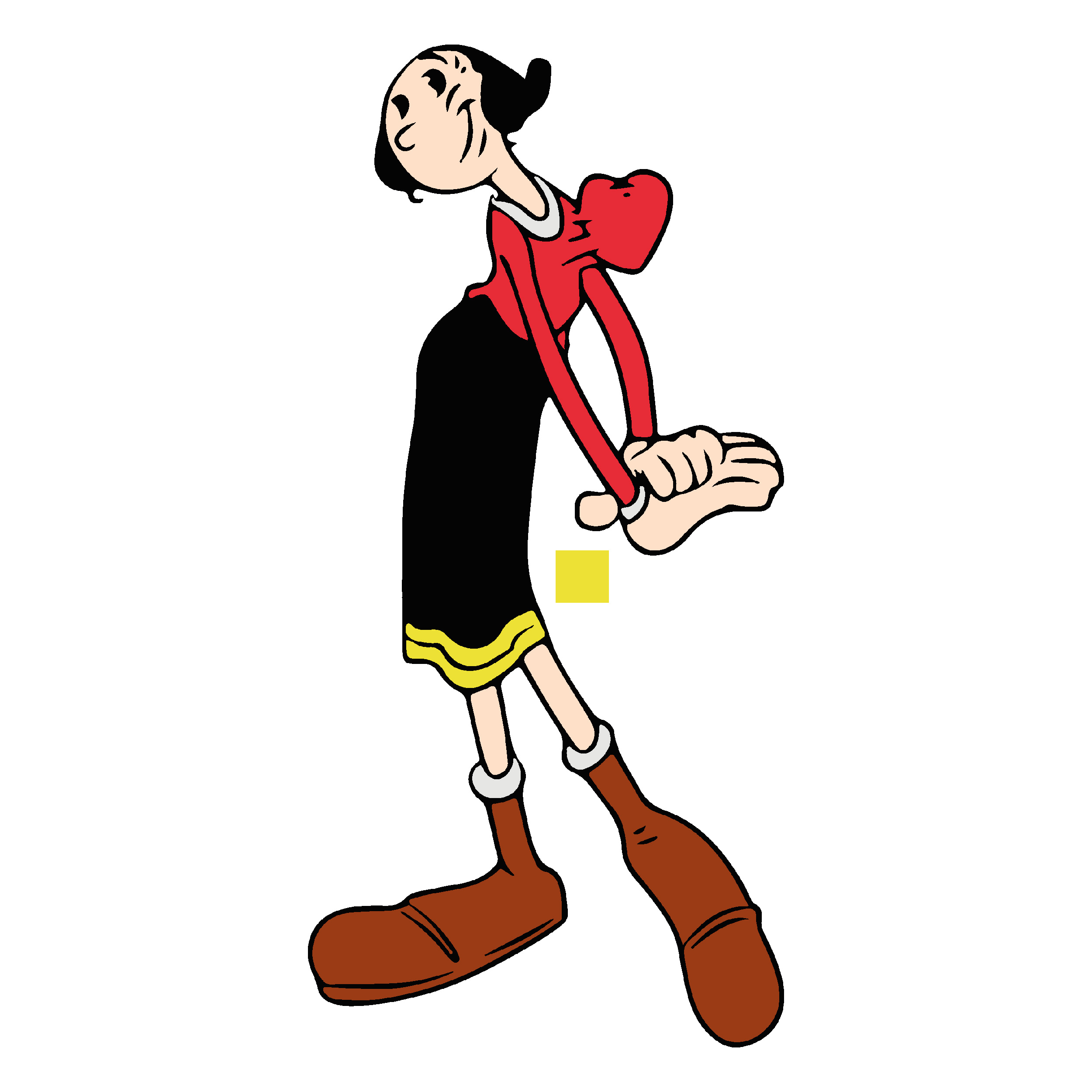 Diseño para vinilo en capas. Figura: Olivia enamorada-Popeye .png ...