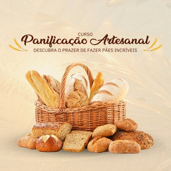 Curso de Panificação Artesanal - Descubra o Prazer de Fazer Pães Incríveis