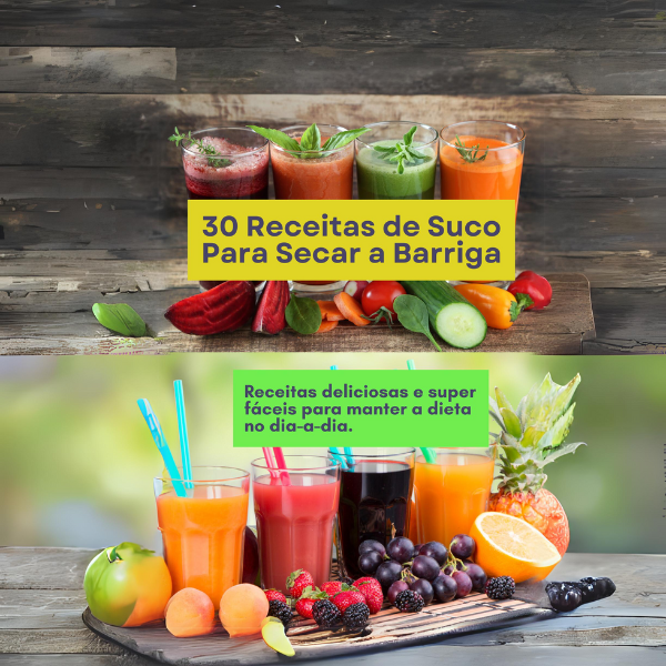 30 receitas para secar a barriga
