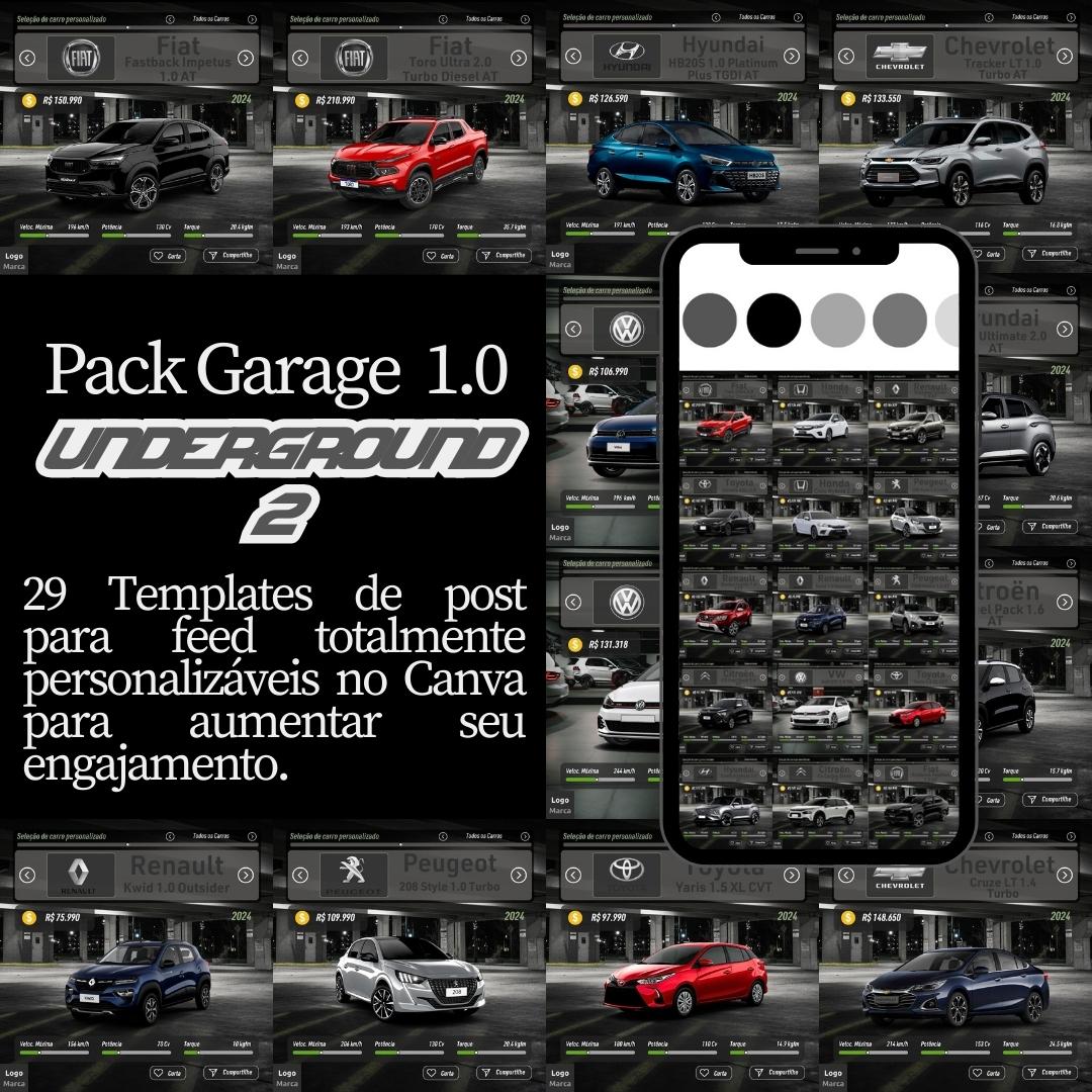 Pack Garage 1.0 - Underground 2 - RAFAEL KENJI | Hotmart