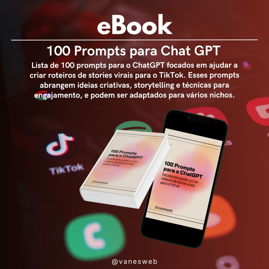 eBook - 100 Prompts para Chat GPT