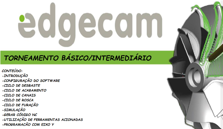 EDGECAM TORNEAMENTO BÁSICO / INTERMEDIÁRIO - Randal Pivato | Hotmart