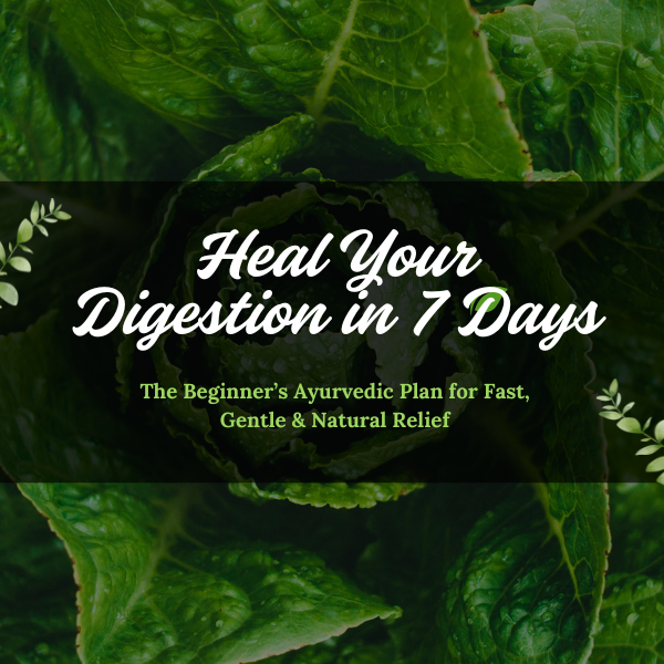7-Day Ayurvedic Gut Healing Protocol | Hotmart