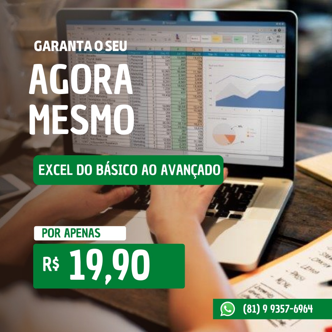 METÓDO DO BRABO DO EXCEL - José Ewerton dos Santos | Hotmart