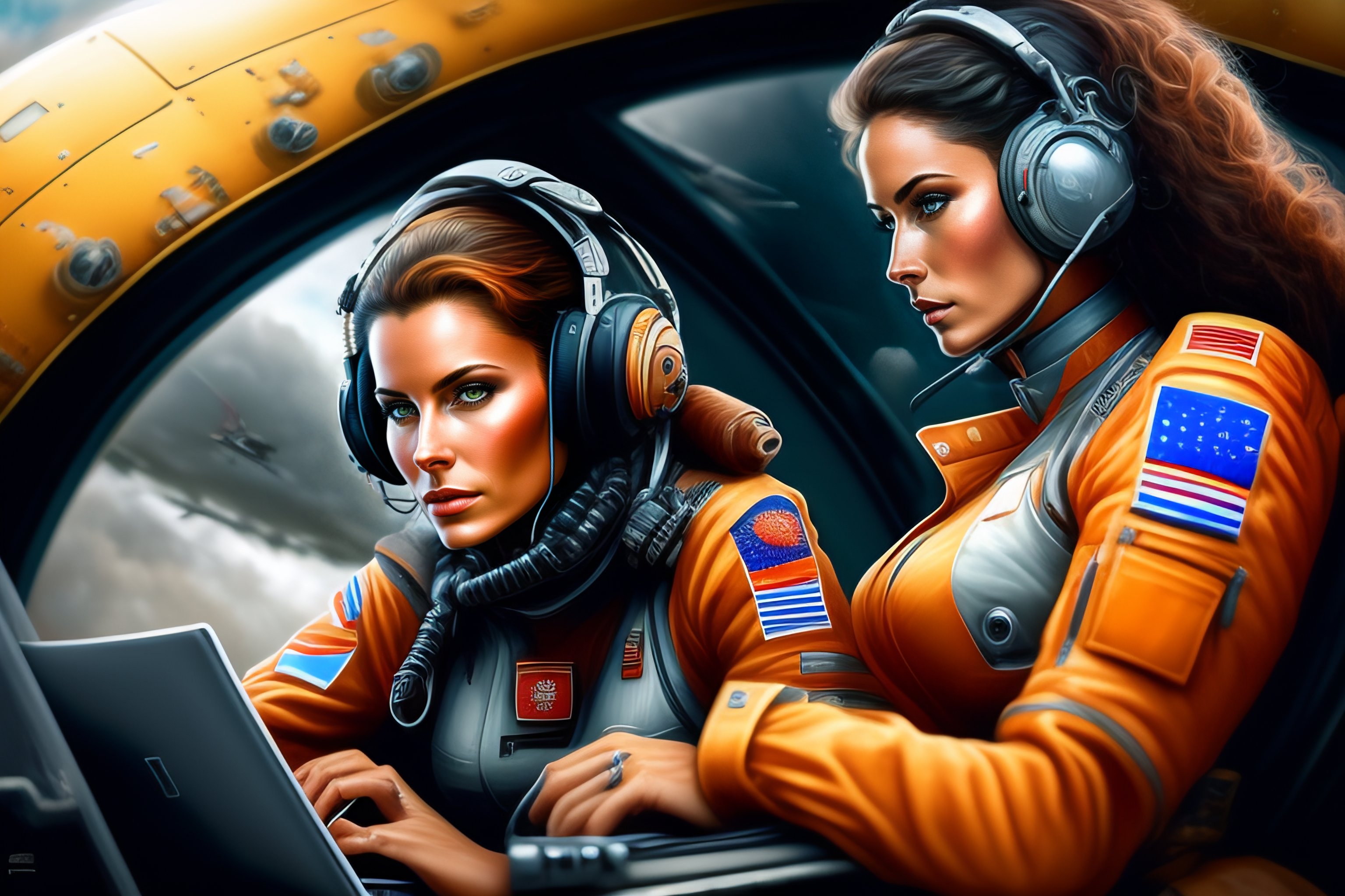 Cyborg pilot russian women - Atlas IT Service | Hotmart