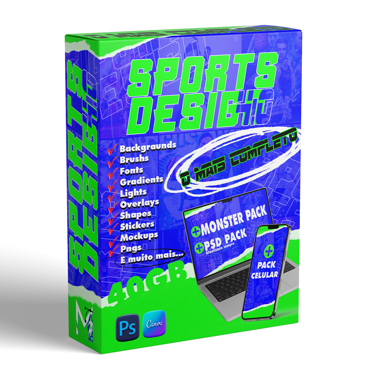 MEGA PACK SPORTS DESIGN 4.0