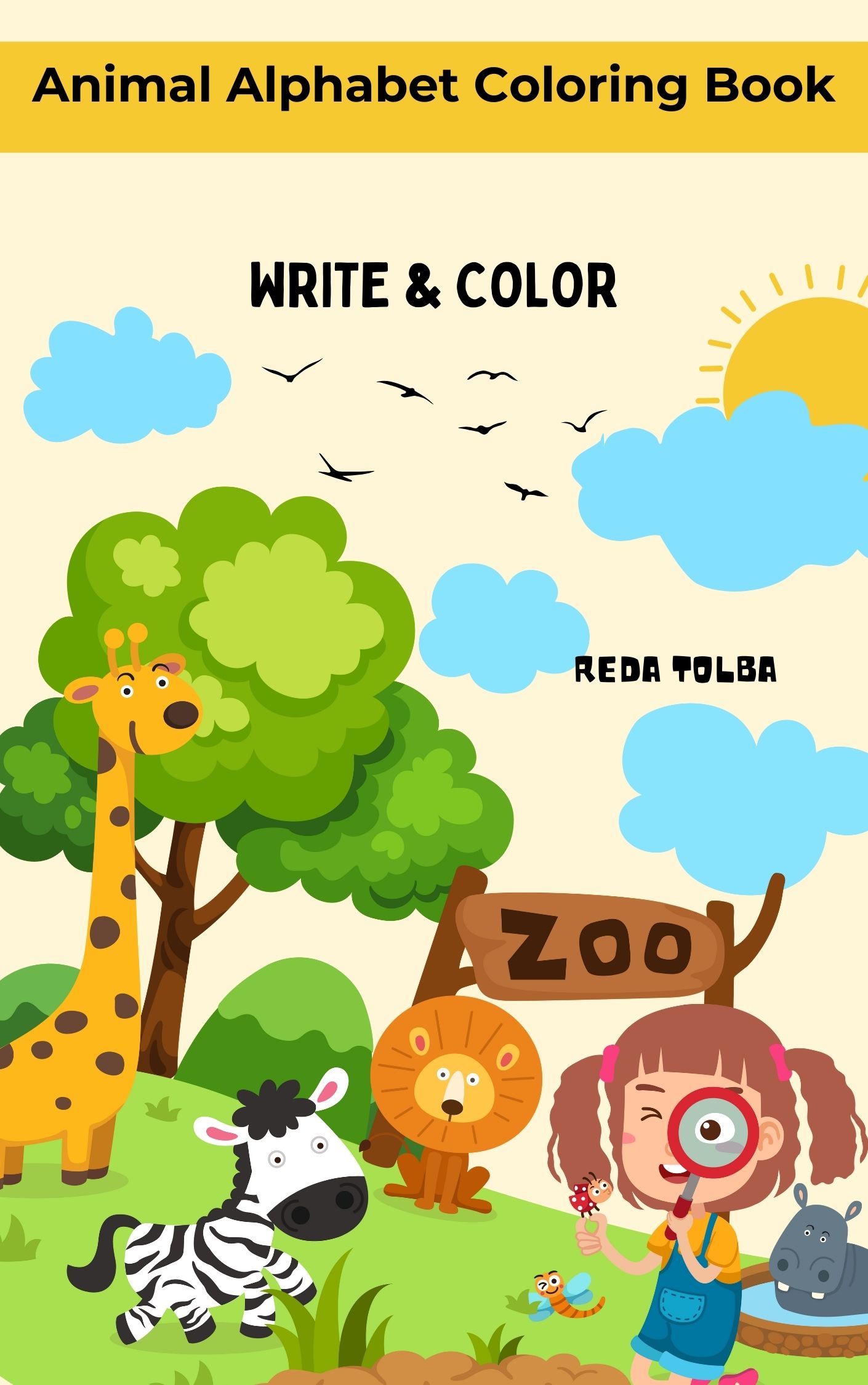 Animal Alphabet Coloring Book - Reda Tolba | Hotmart