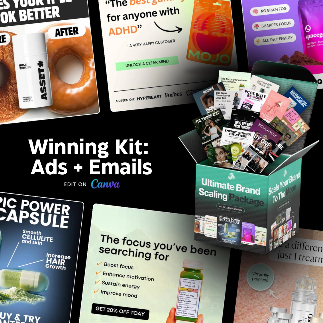 WINNING ADS KIT: +100 ANUNCIOS y +100 EMAILS - INCLUYE DERECHOS DE ...