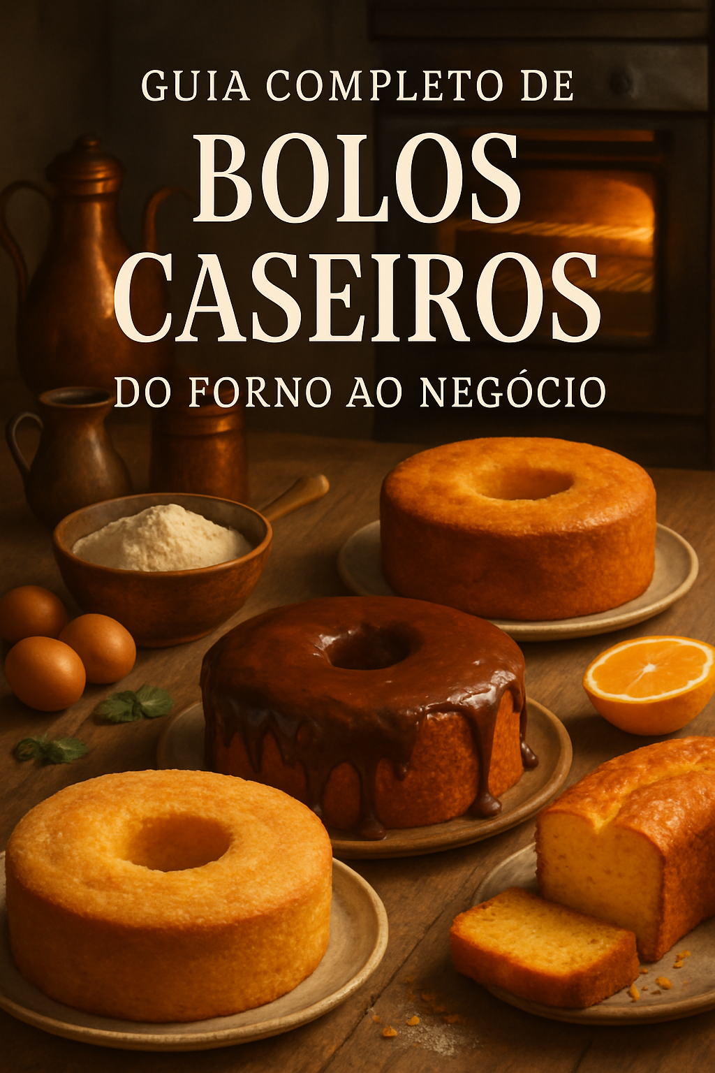 Guia Completo de Bolos Caseiros: Do Forno ao Negócio - Lucas Olivei...